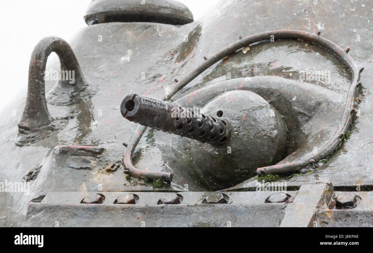 WW2 tank close-up, detail shot of an Allied vehicle Stock Photo - Alamy