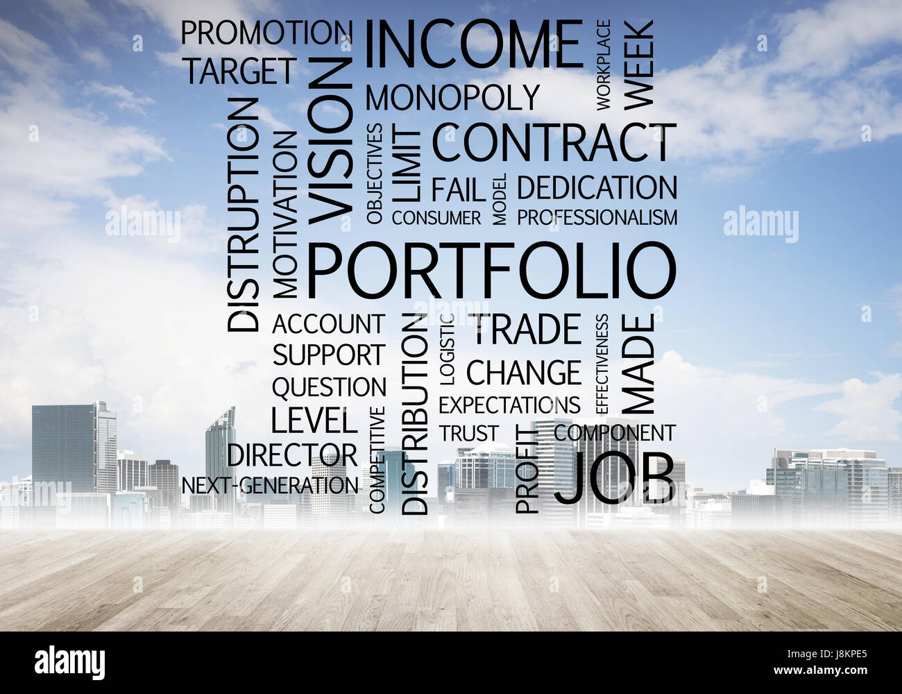 Business conceptual words as keys to success and company growth Stock ...