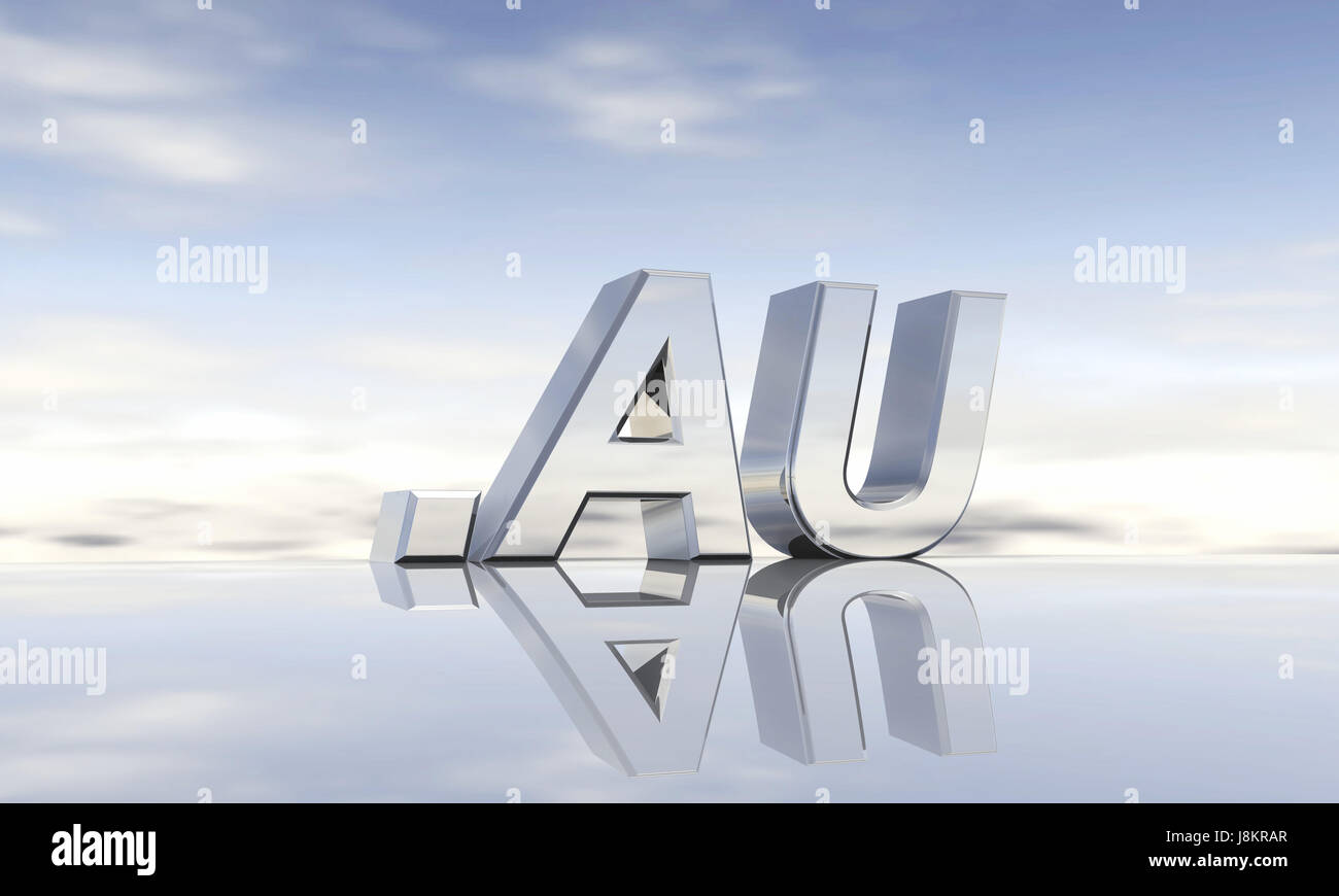 top-level domain names .au Stock Photo - Alamy