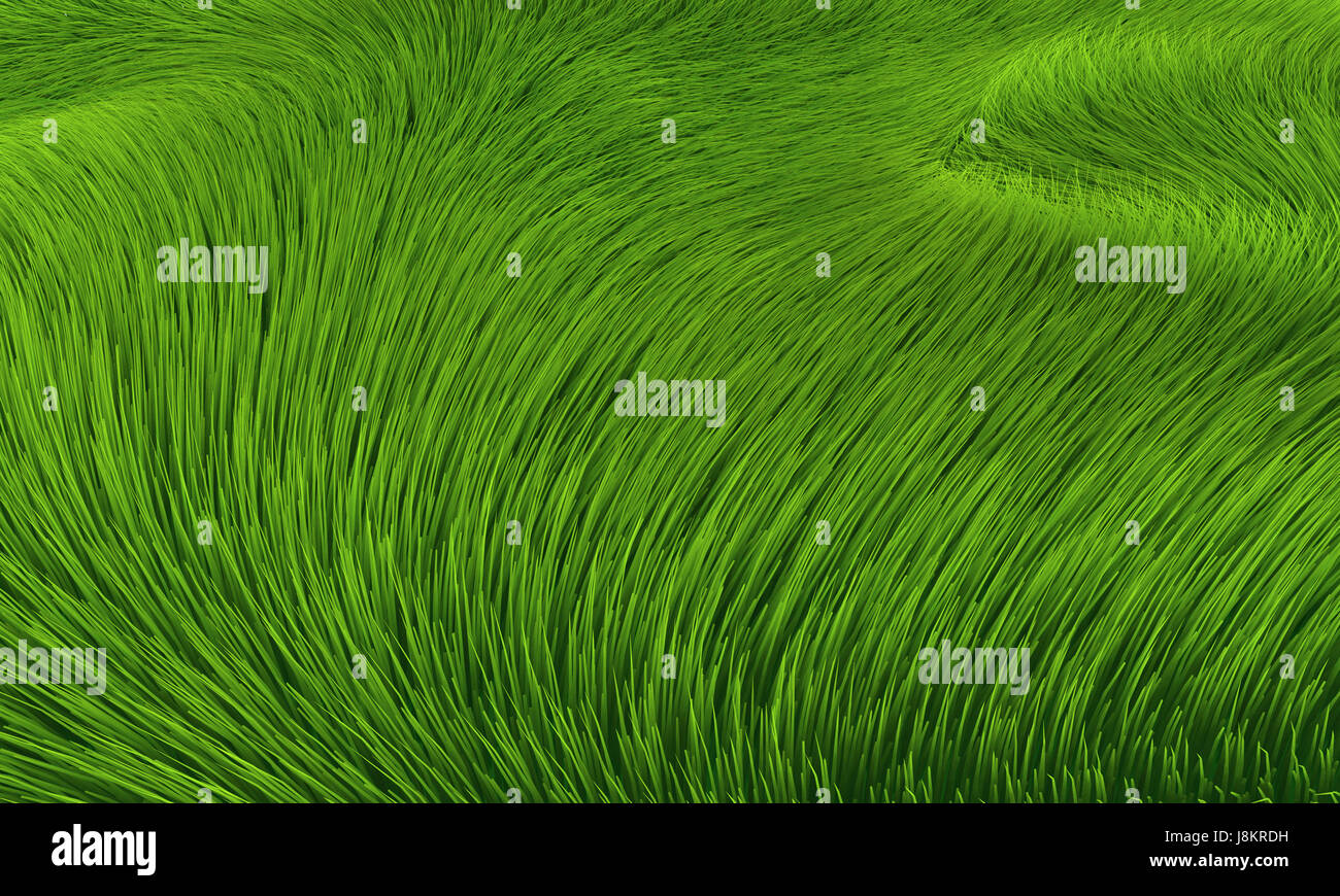 green, fur, fluff, design, shaping, formation, shape, model, figure ...