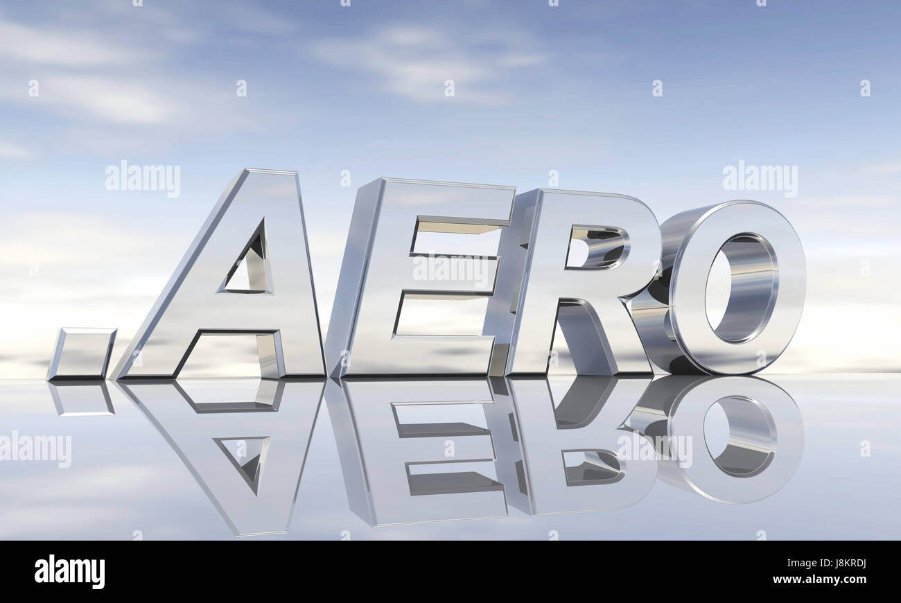 top-level domain .aero Stock Photo - Alamy