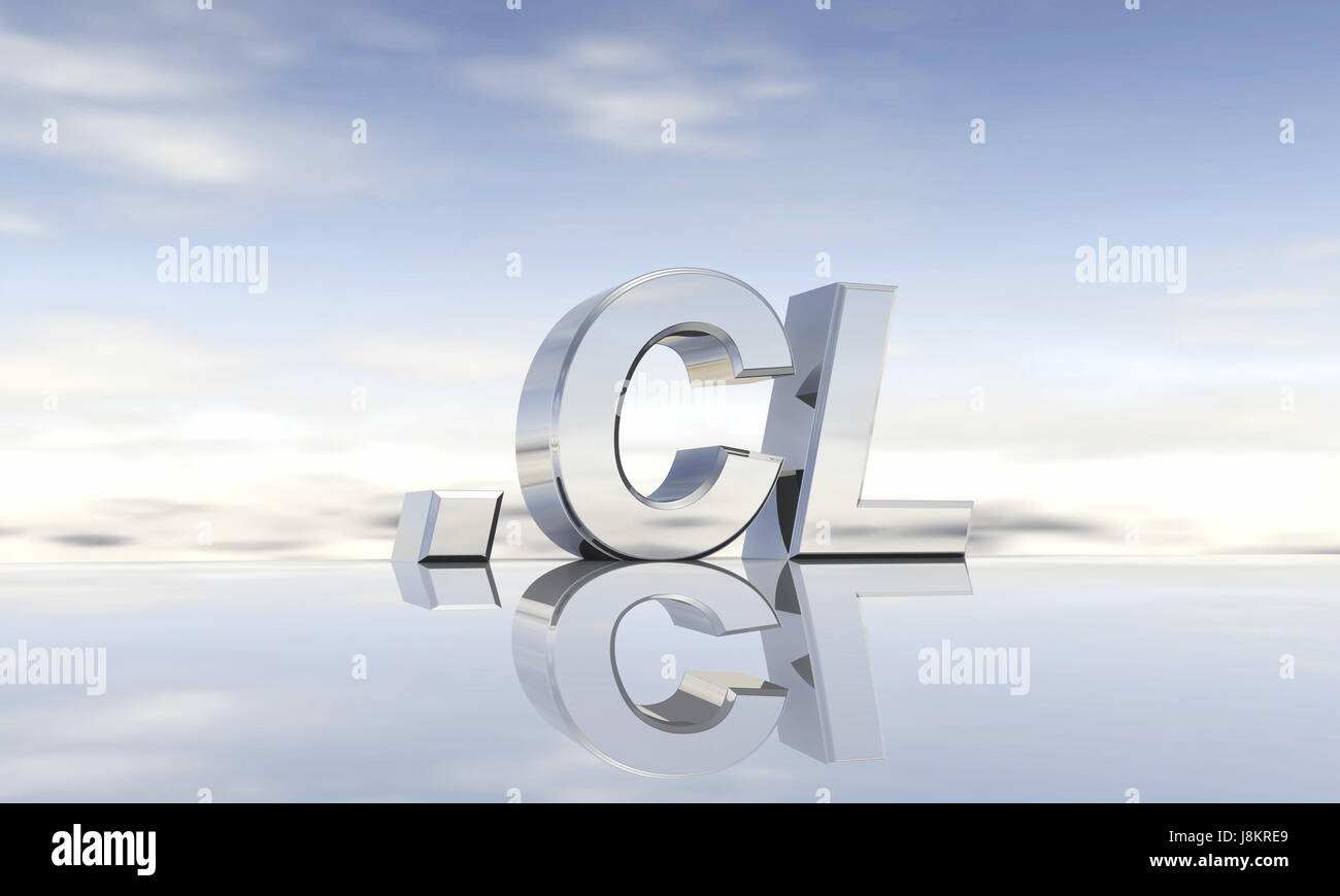 top-level domain names .cl Stock Photo - Alamy