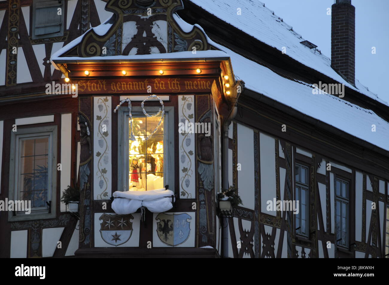 house, building, window, porthole, dormer window, pane, advent, oriel ...