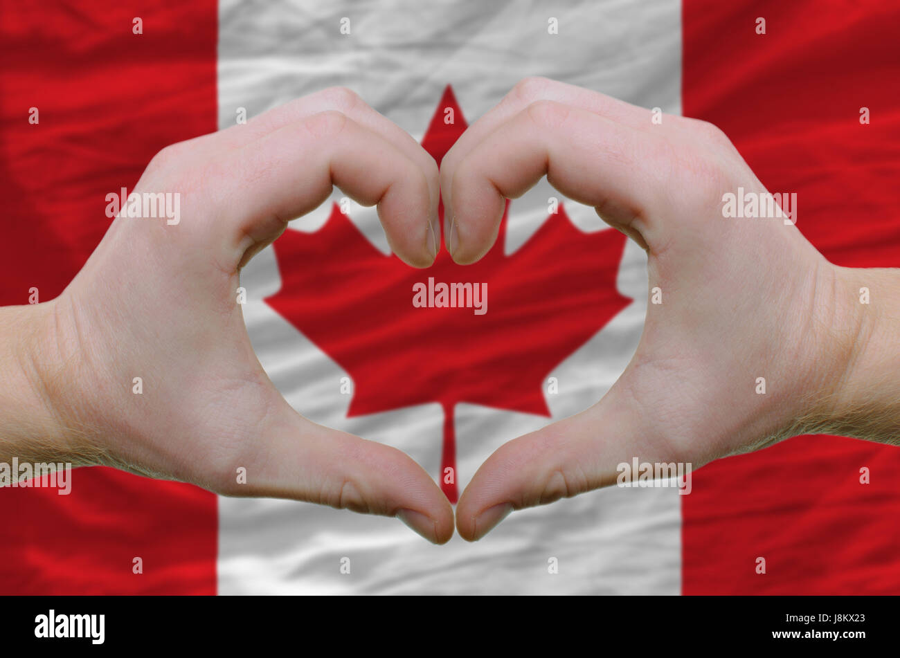 gesture, hand, hands, canada, flag, national, patriot, love, in love ...
