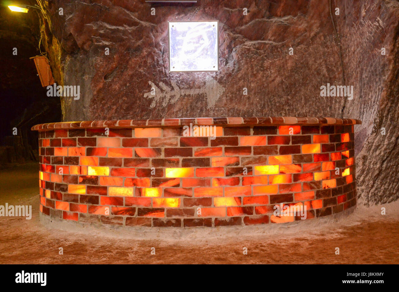 Interior of Khewra Salt Mine, Khewra, Punjab, Pakistan Stock Photo - Alamy
