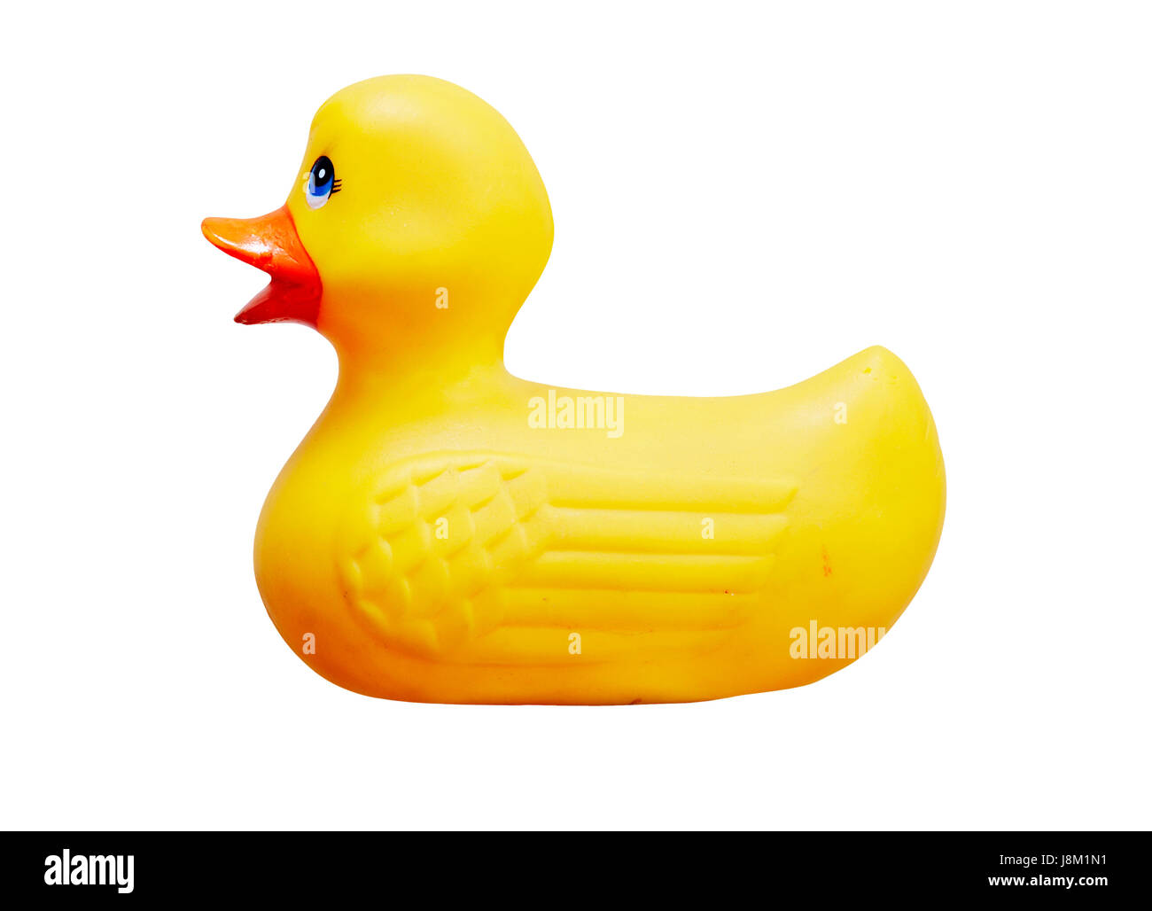 object, isolated, toy, duck, plastic, synthetic material, funny, yellow ...
