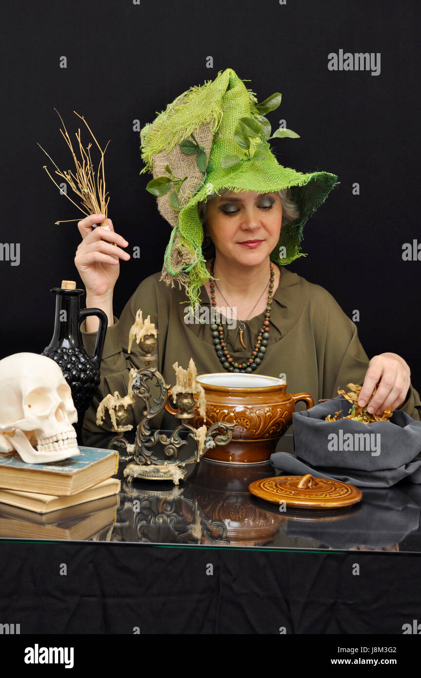 Woman smokes pot hi-res stock photography and images - Alamy