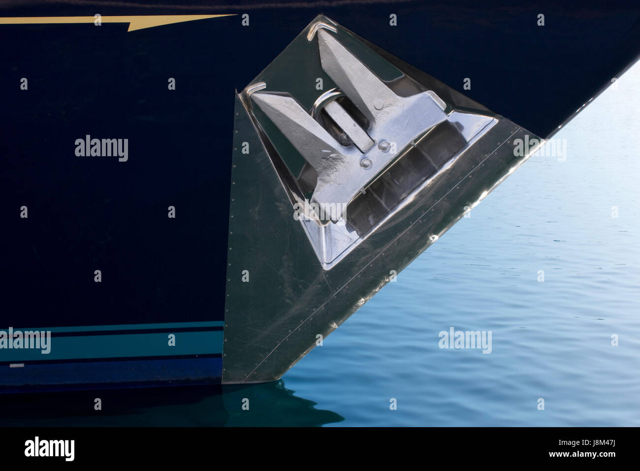 Navy ship anchor hi-res stock photography and images - Alamy