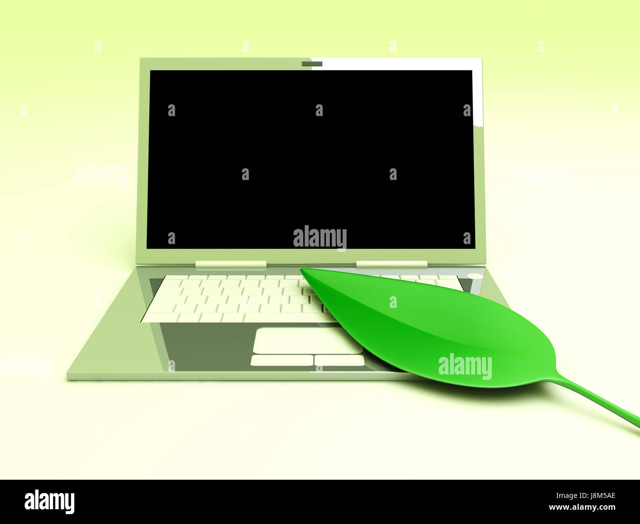 laptop, notebook, computers, computer, PC, leaf, environment ...