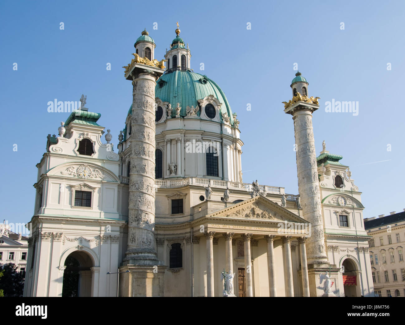 travel, church, art, dome, vienna, baroque, painting, austria, europe ...