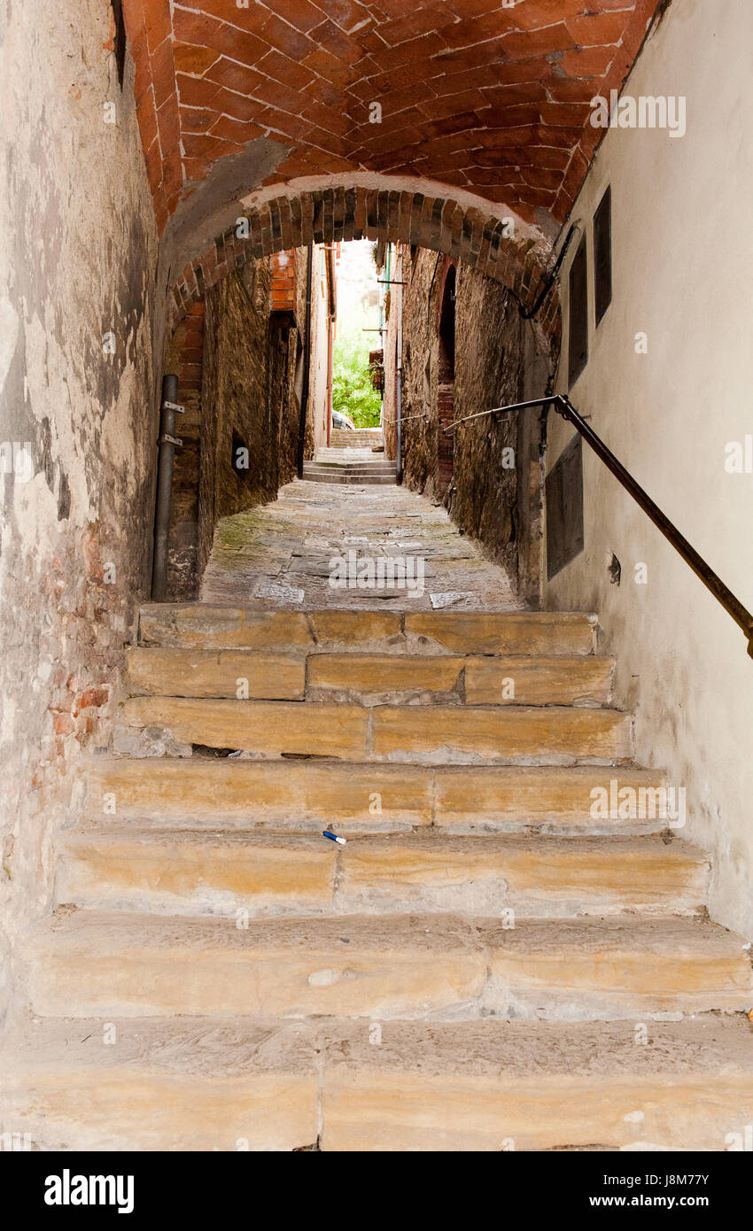travel, tourism, europe, sightseeing, tuscany, fortress, history, stair ...