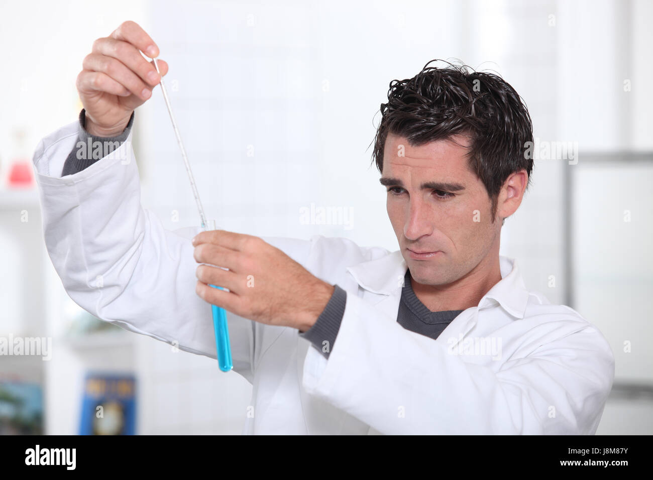 science, laboratory, student, chemistry, assistant, technician, inside ...