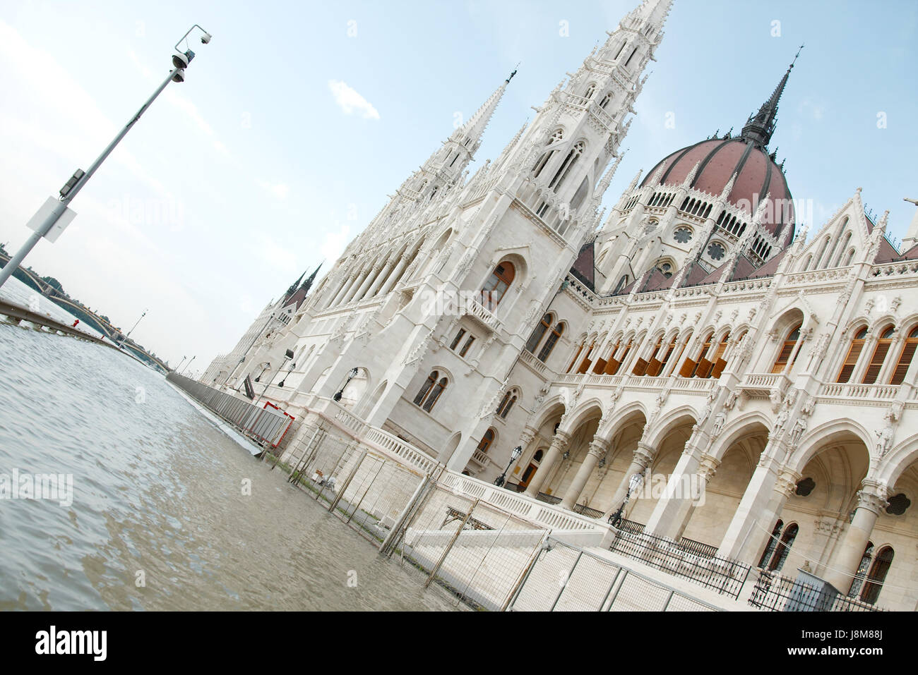 budapest, danube, under, flood, hungary, flooded, hungarian, river ...