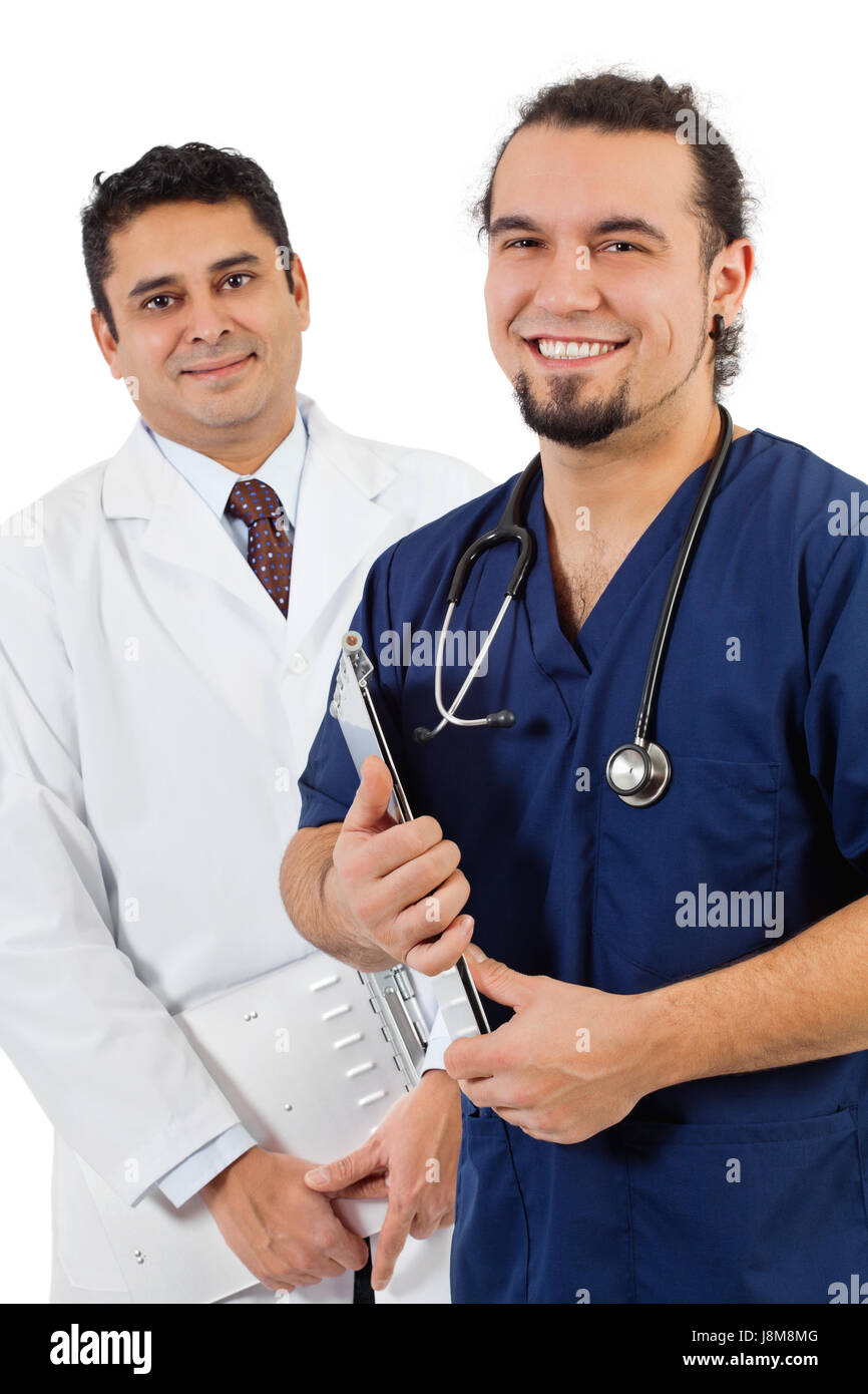 doctor, physician, medic, medical practicioner, isolated, male ...