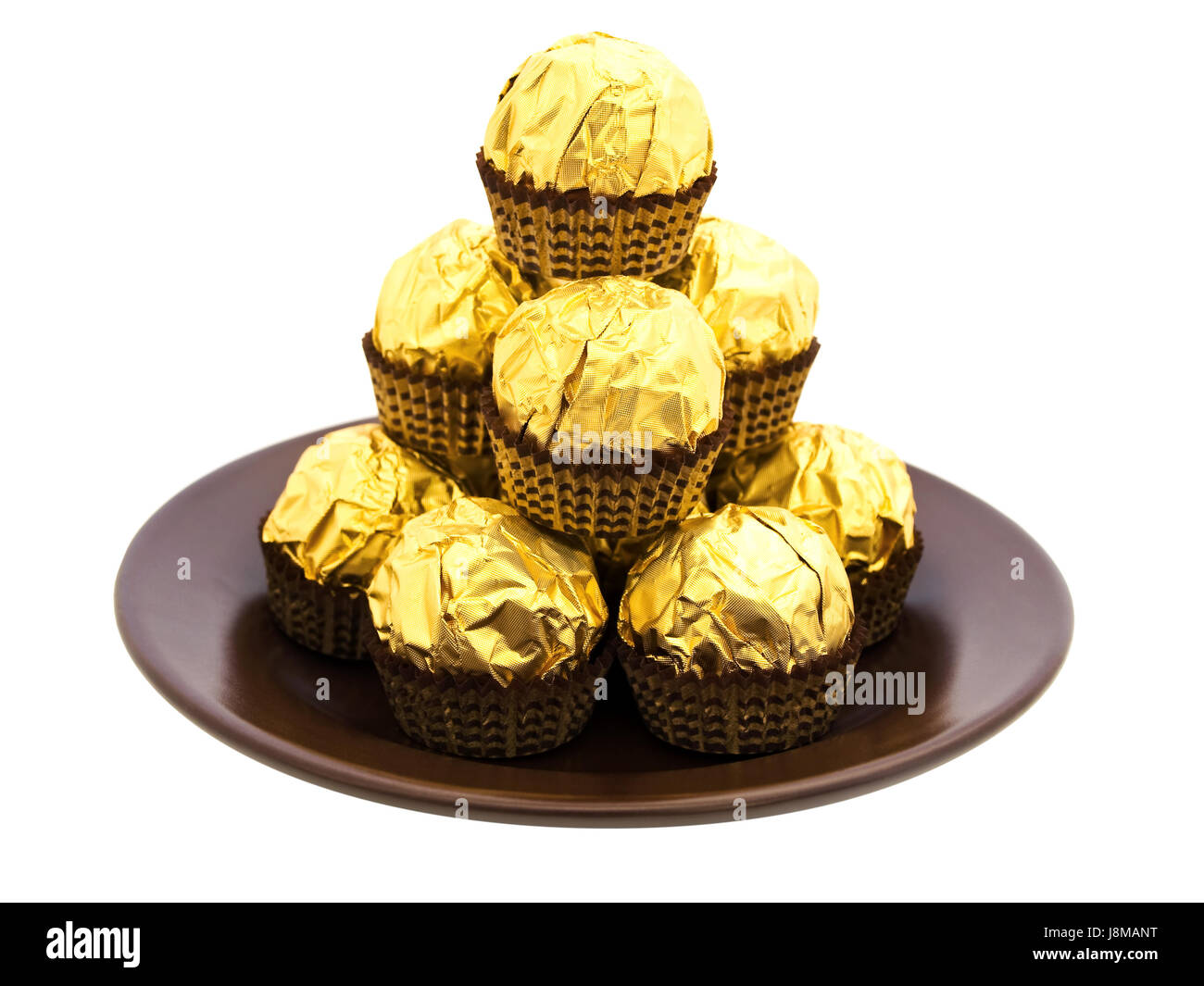 confection, gold, food, aliment, sweet, sweets, saucer, bright, shiny ...