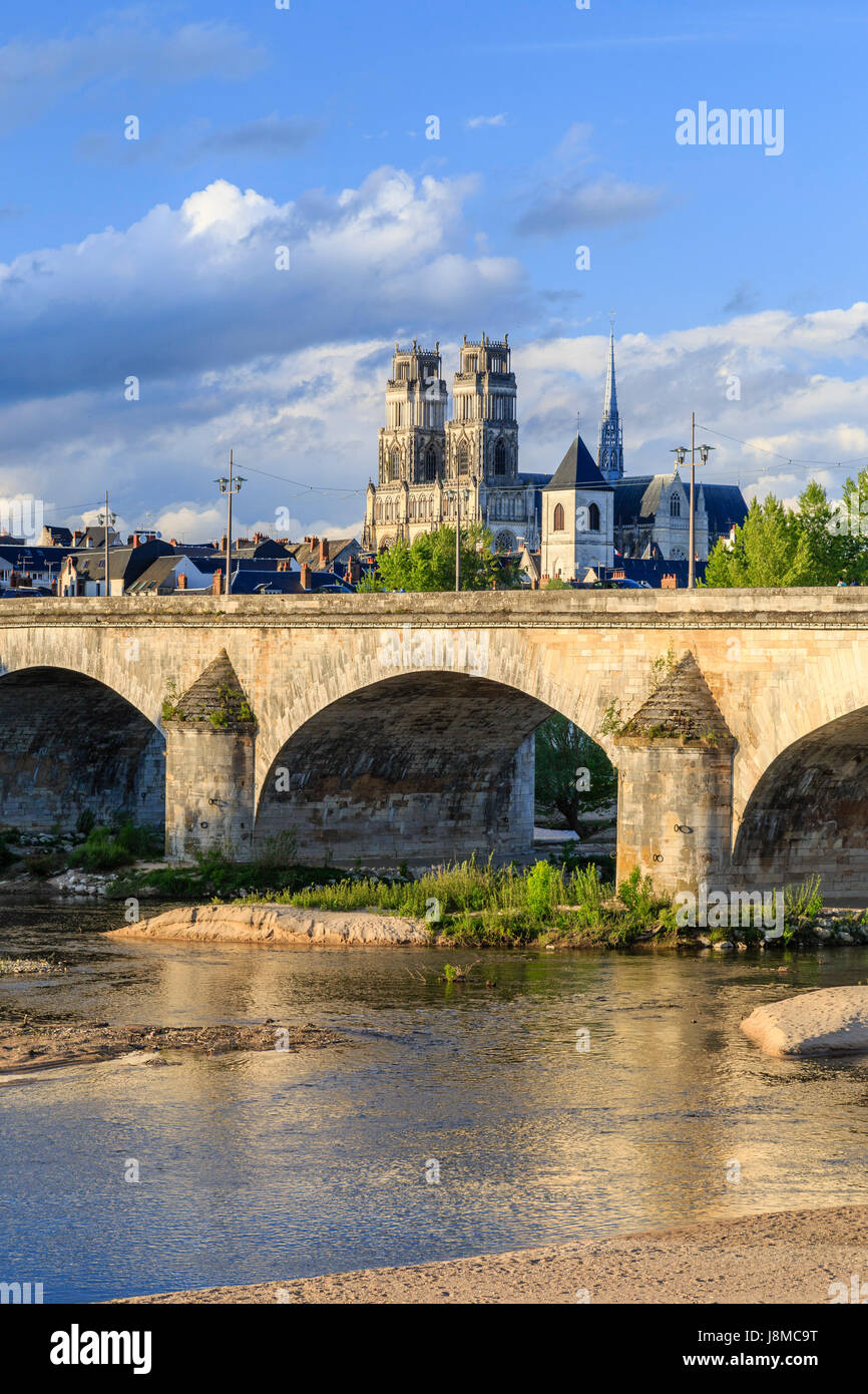 France orleans bridge hi-res stock photography and images - Alamy
