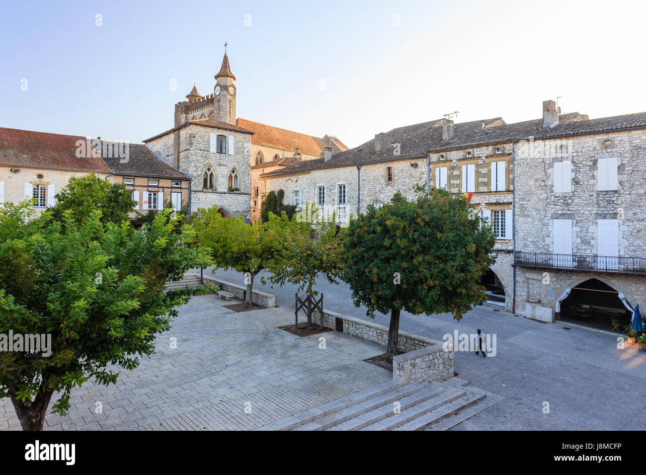 France, Lot et Garonne, Monflanquin, labelled Les Plus Beaux Villages ...