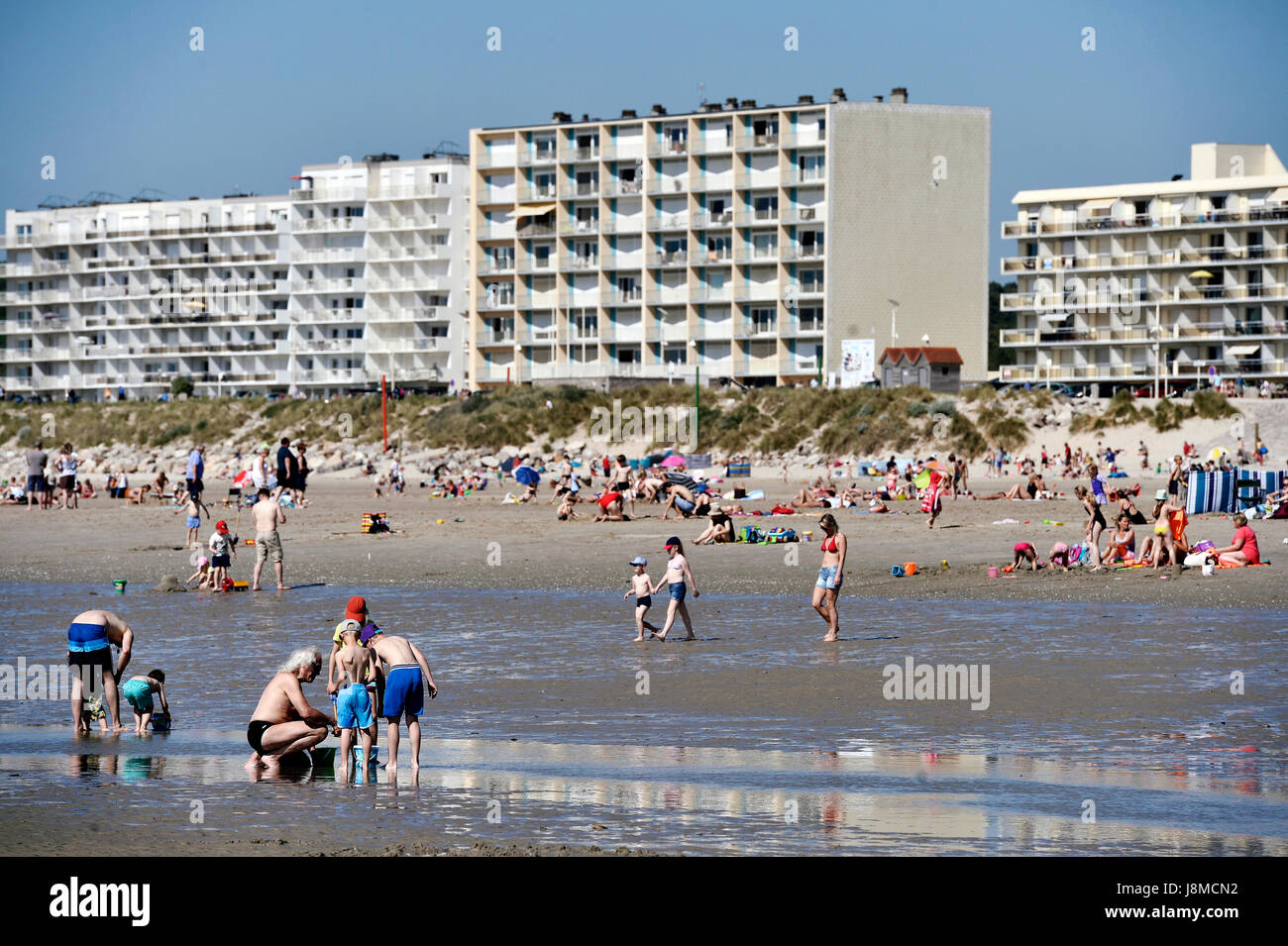 Seafront of neufchatel hardelot hi-res stock photography and images - Alamy