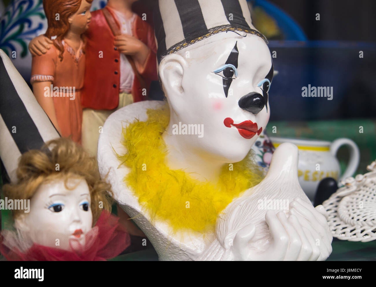Clown with sad face hi-res stock photography and images - Alamy