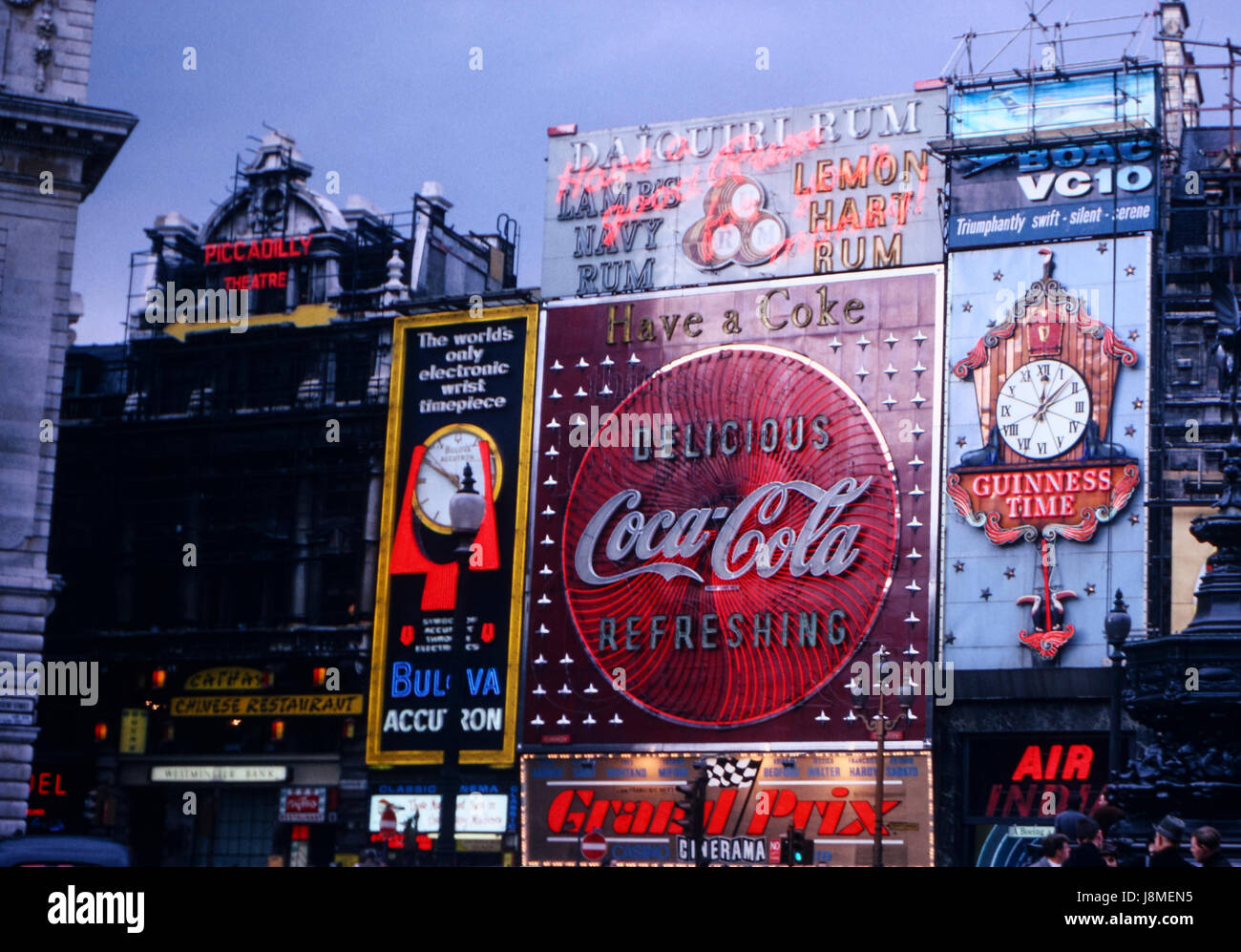 Vintage adverts 1960s uk hi-res stock photography and images - Alamy