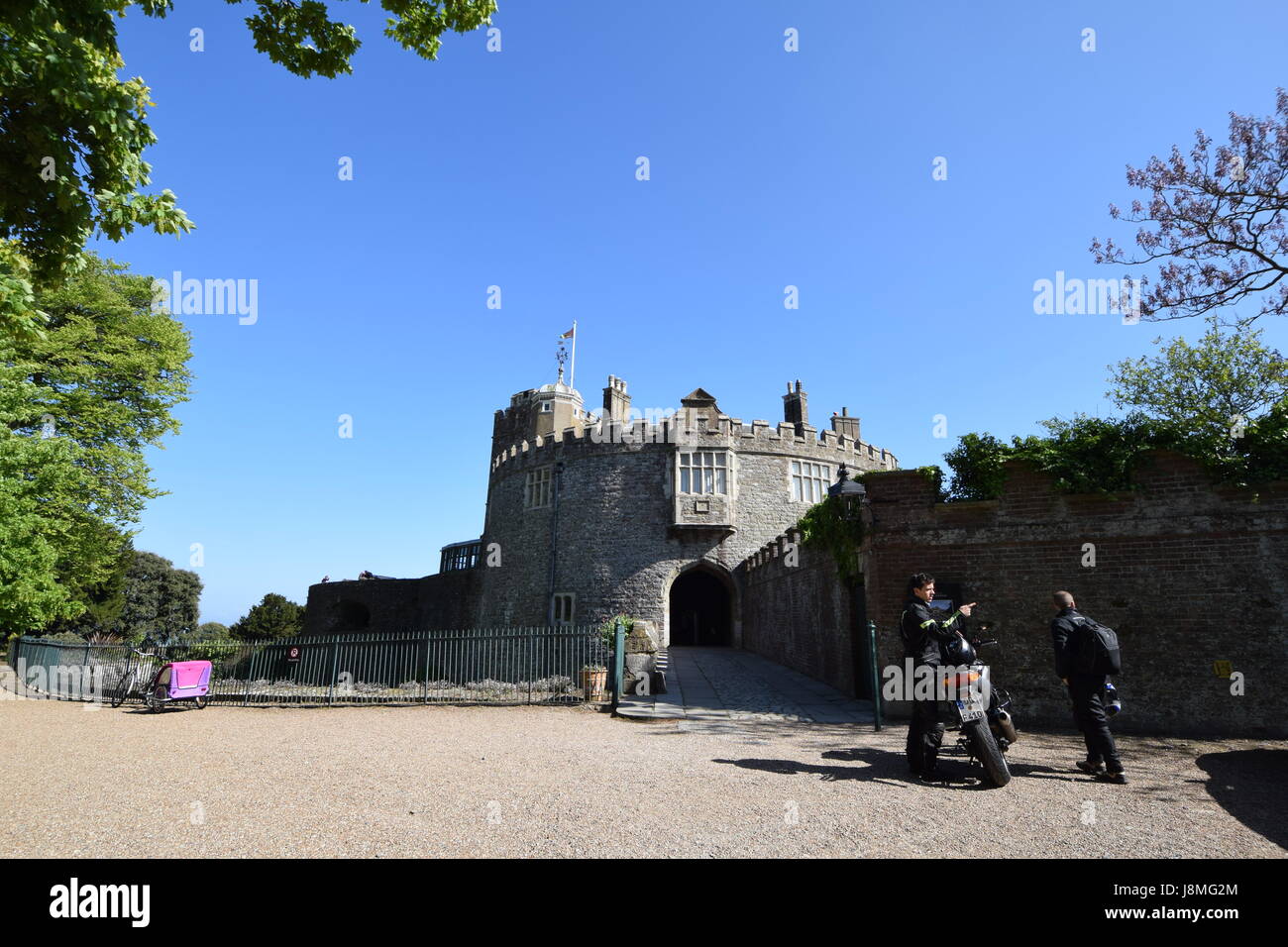 Walmer Castle, Kent Coast Stock Photo - Alamy
