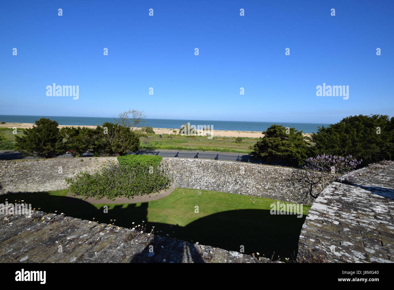 Walmer Castle, Kent Coast Stock Photo - Alamy