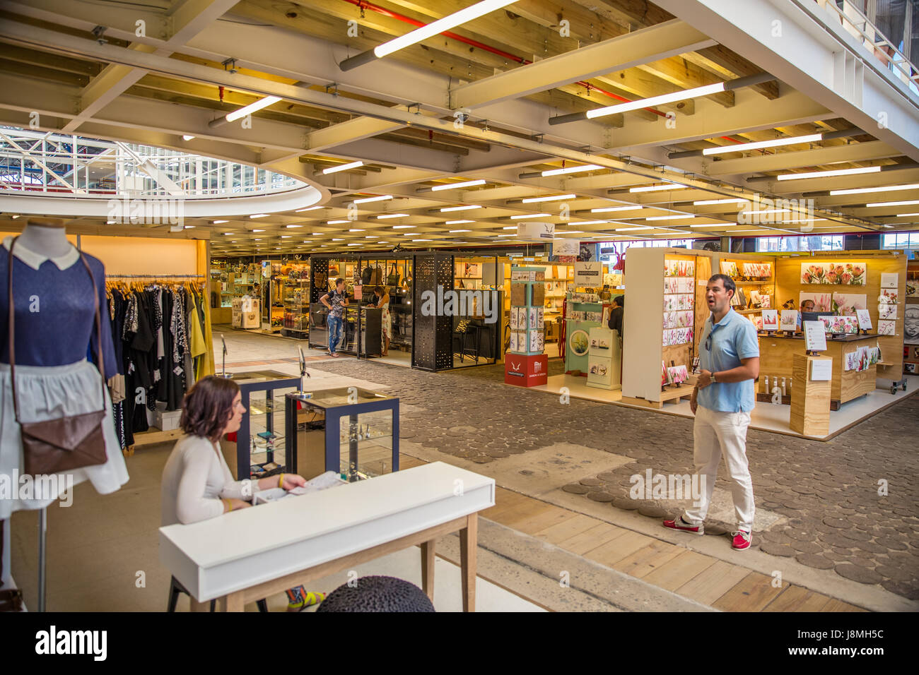CAPE TOWN, SOUTH AFRICA - 1 FEBRUARY, 2015: Visit in the Spaza store in ...