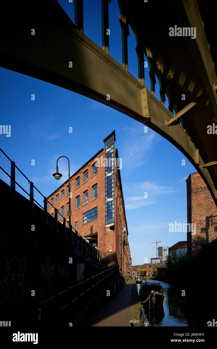 Eastgate development mill Castlefield on the Rochdale Canal, Gtr ...