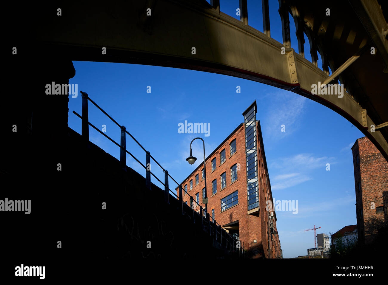 Eastgate development mill Castlefield on the Rochdale Canal, Gtr ...