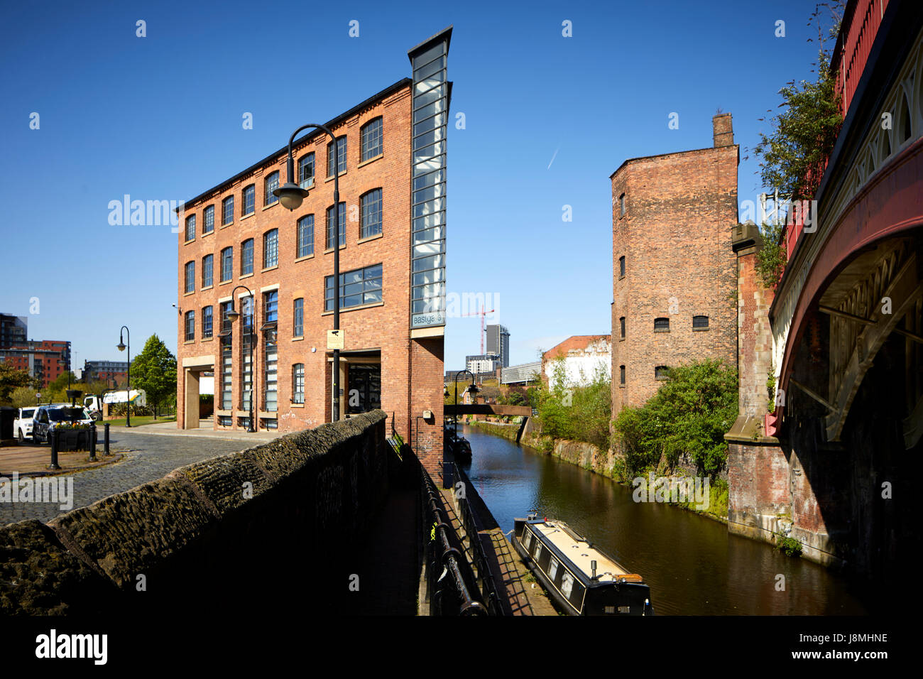Eastgate development mill Castlefield on the Rochdale Canal, Gtr ...