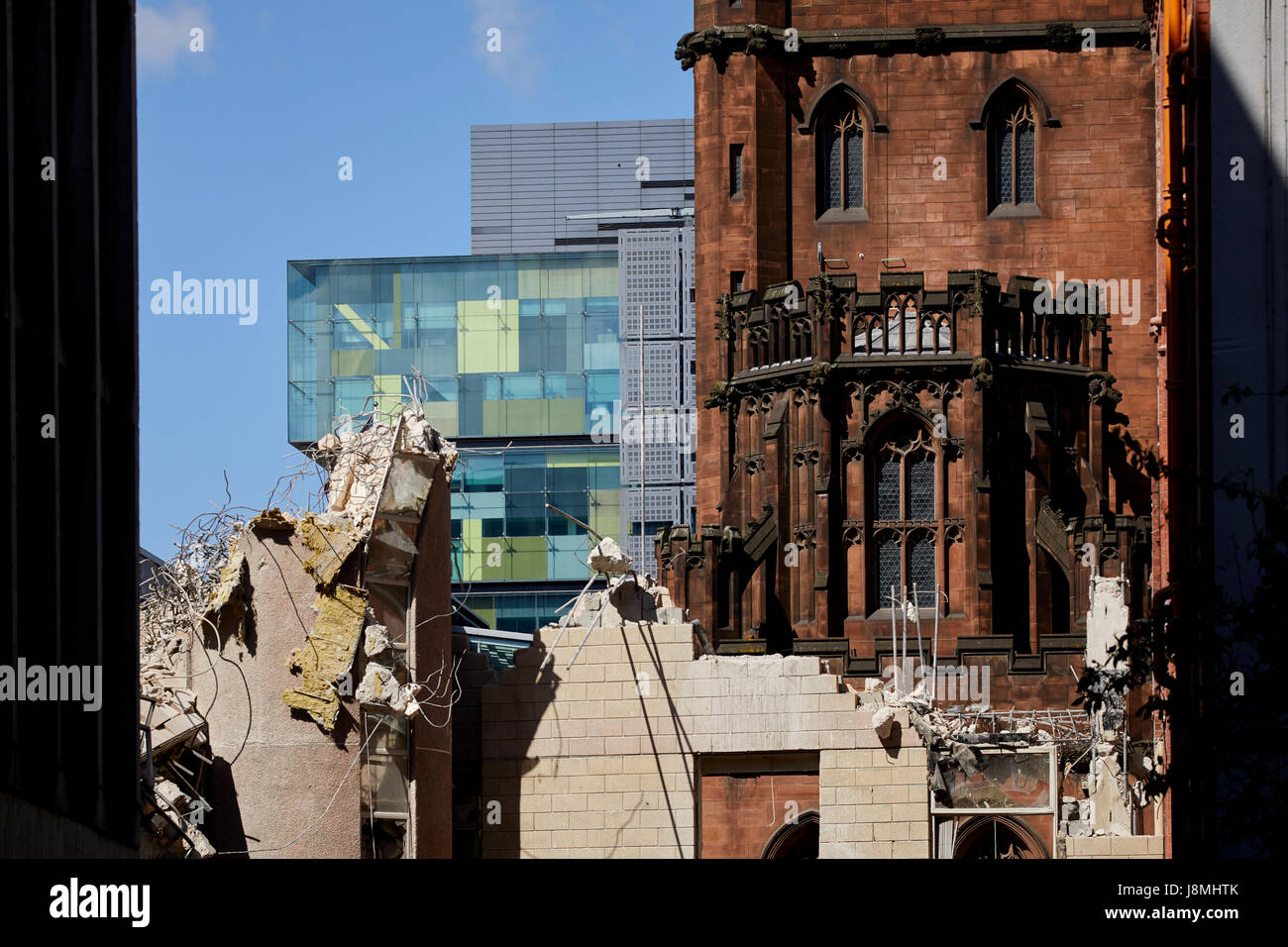 Demolition manchester hi-res stock photography and images - Alamy
