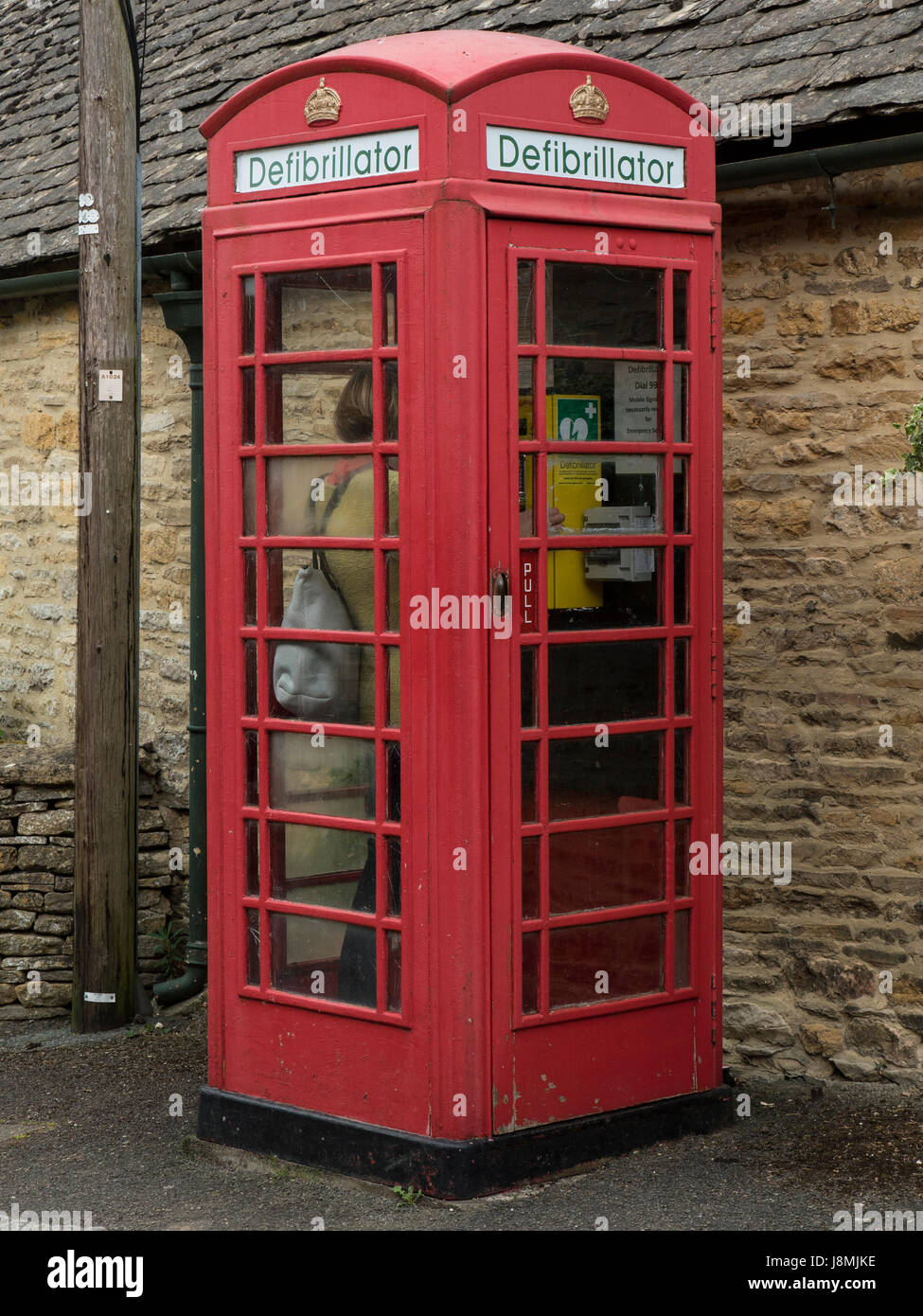 British telephone booth in Upper Slaughter, England are transformed ...