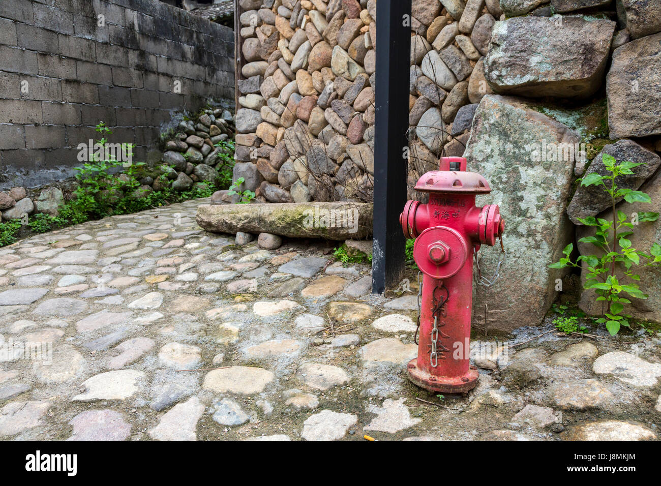 Yubei, Zhejiang, China. Fire Hydrant Stock Photo - Alamy