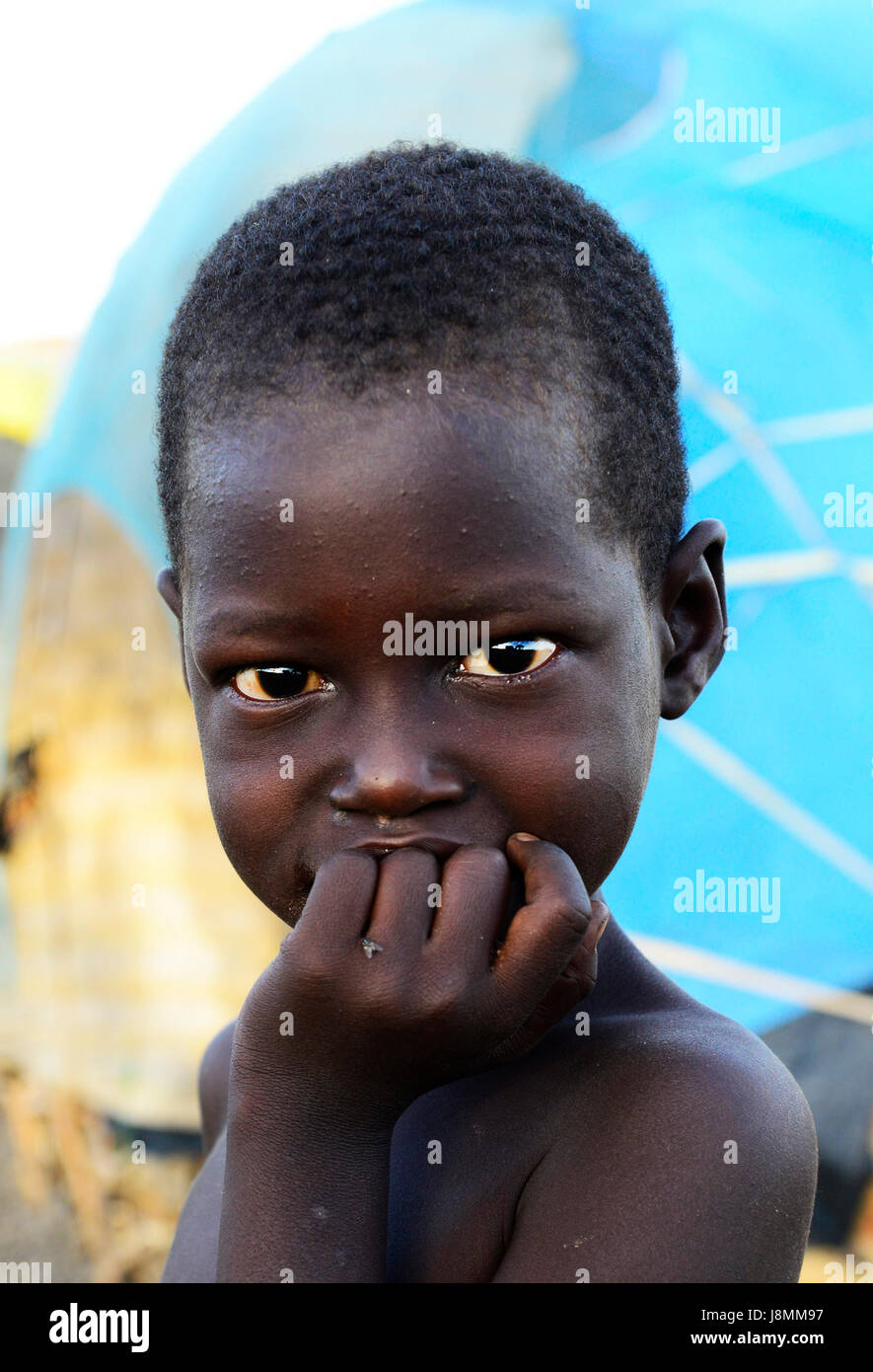 Portrait of a cute Kenyan boy Stock Photo - Alamy