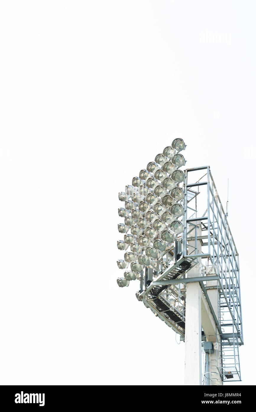 Electricity tower background Cut Out Stock Images & Pictures - Alamy