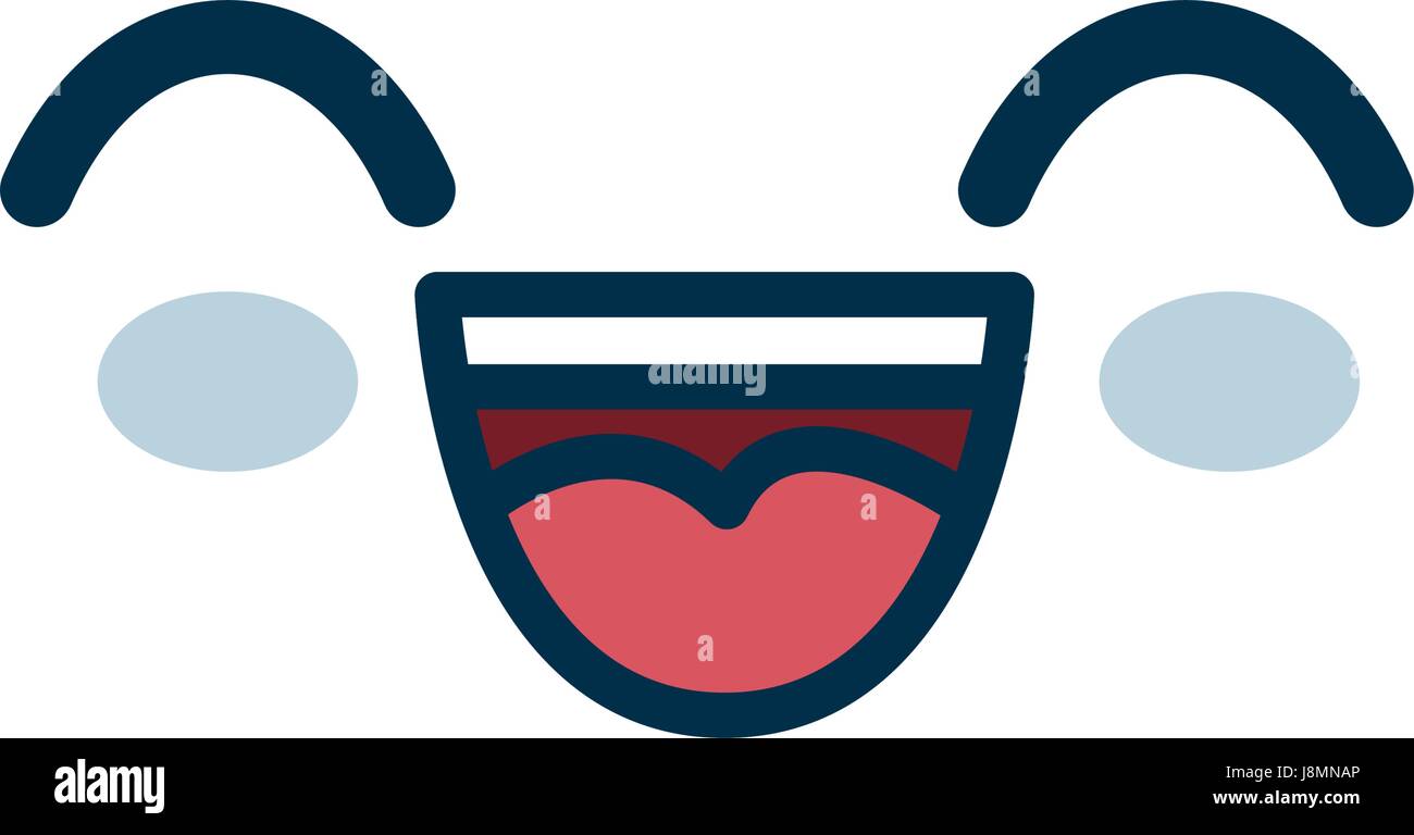 smiley cartoon childish Stock Vector Image & Art - Alamy