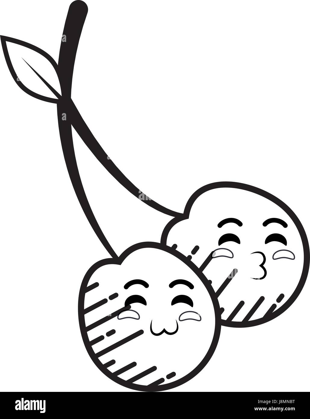 Cherry smiley hi-res stock photography and images - Alamy