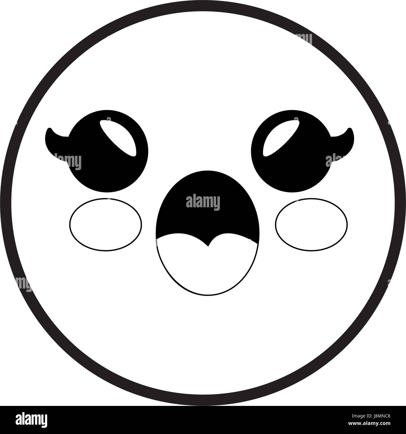 smiley cartoon childish Stock Vector Image & Art - Alamy