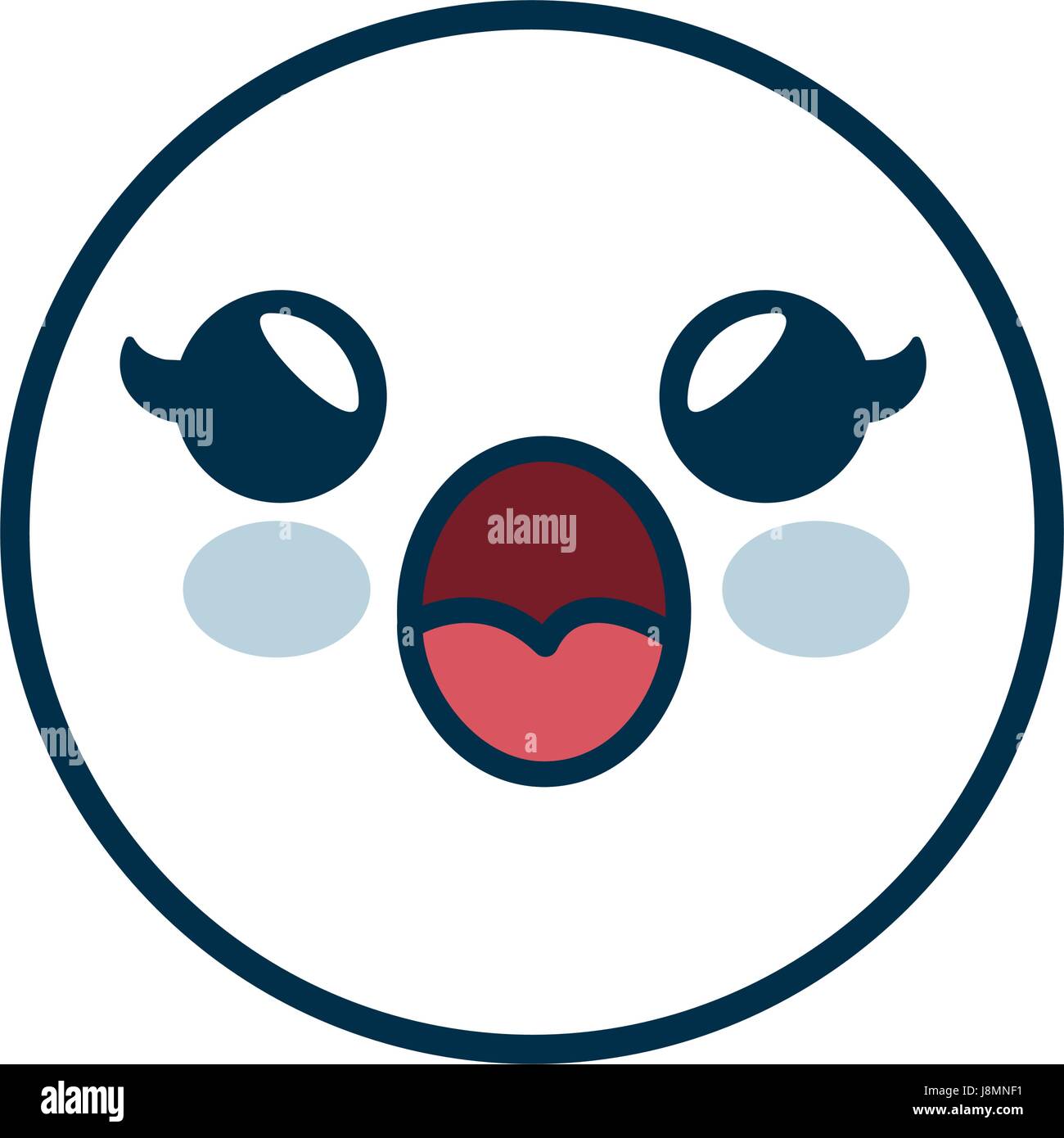 smiley cartoon childish Stock Vector Image & Art - Alamy