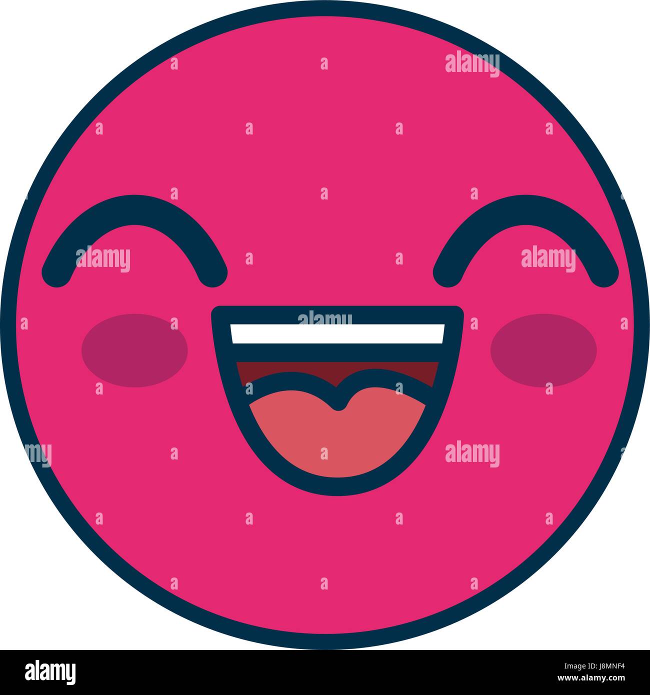 smiley cartoon childish Stock Vector Image & Art - Alamy