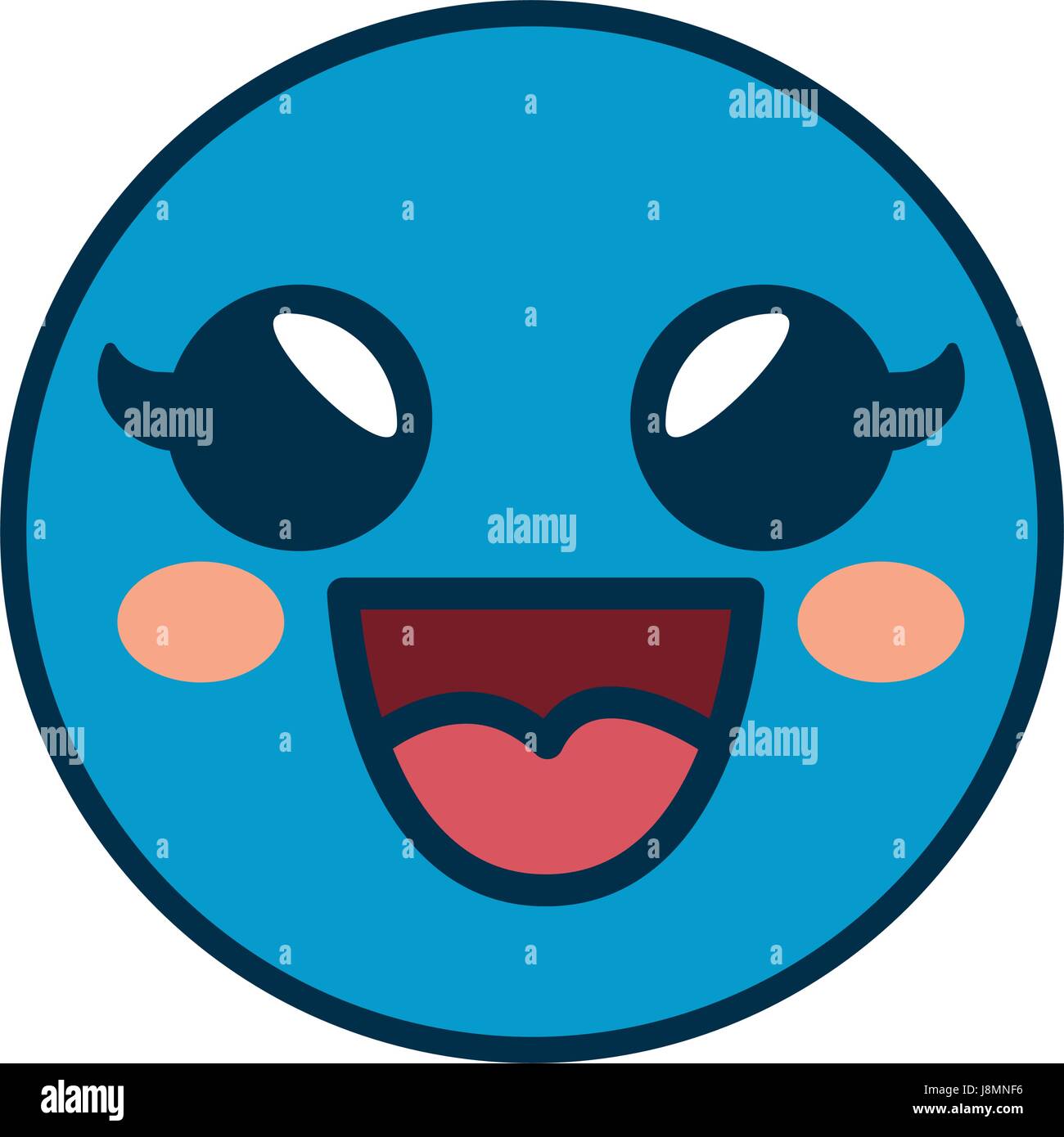smiley cartoon childish Stock Vector Image & Art - Alamy