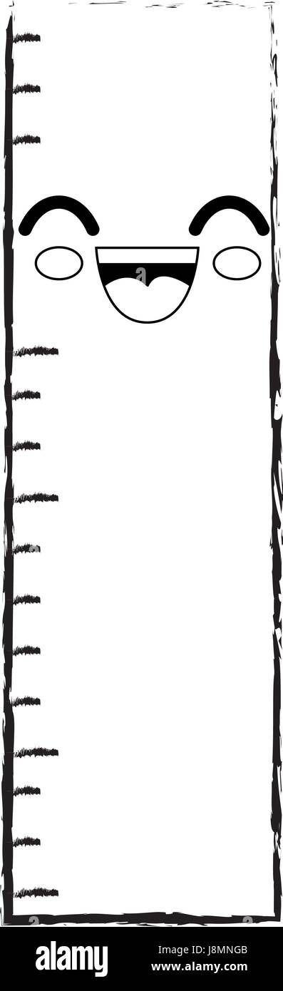 ruler cartoon smiley Stock Vector Image & Art - Alamy