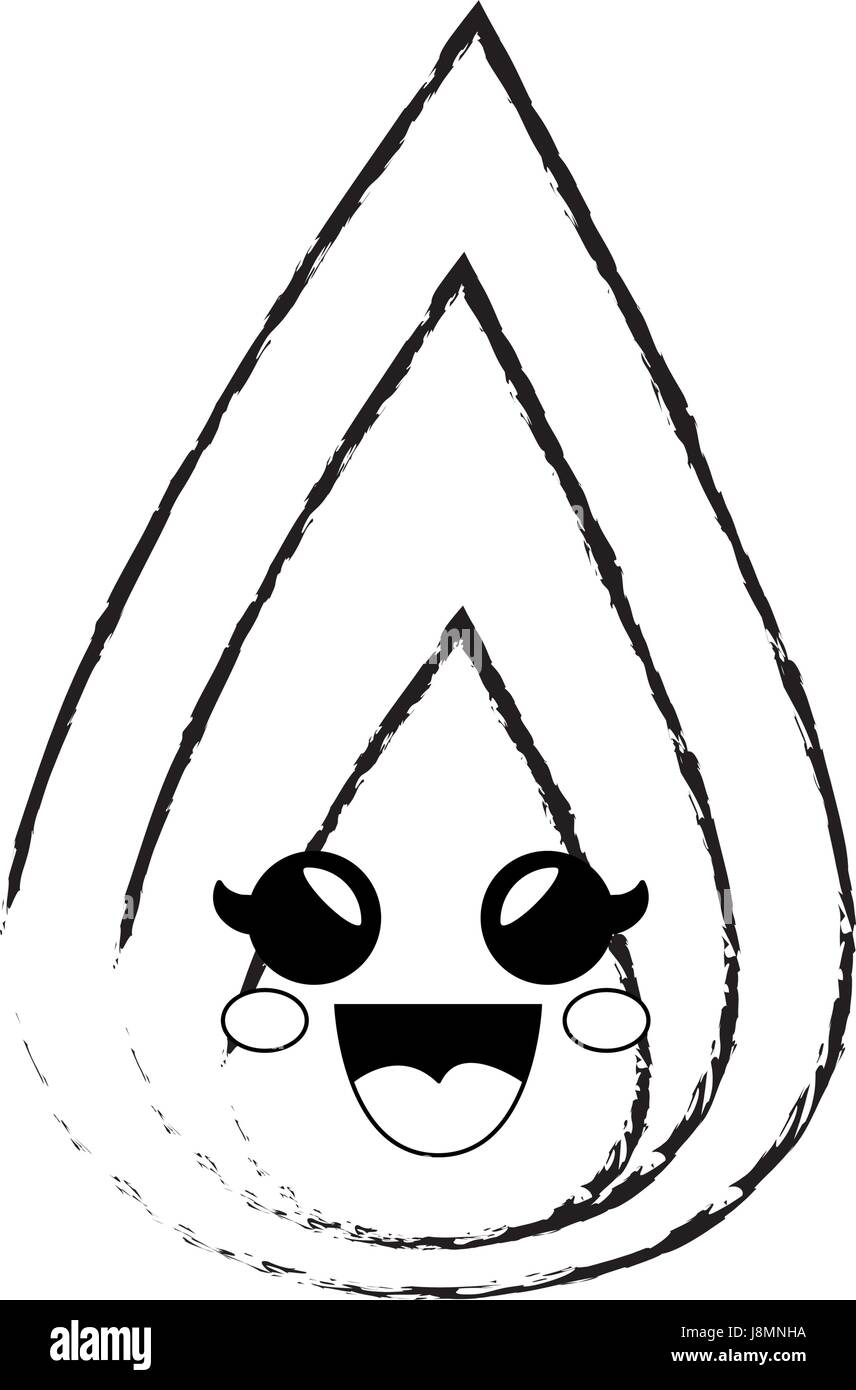 fire flamme cartoon smiley Stock Vector Image & Art - Alamy