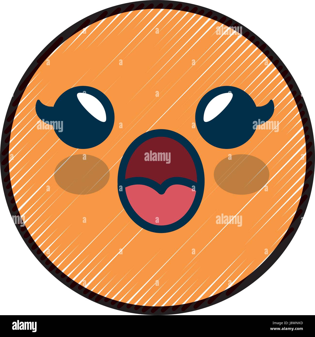 smiley cartoon childish Stock Vector Image & Art - Alamy