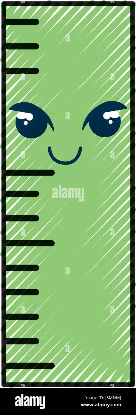 ruler cartoon smiley Stock Vector Image & Art - Alamy