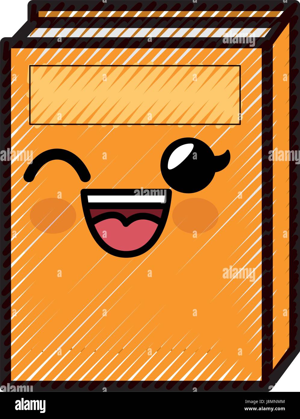 book cartoon smiley Stock Vector Image & Art - Alamy