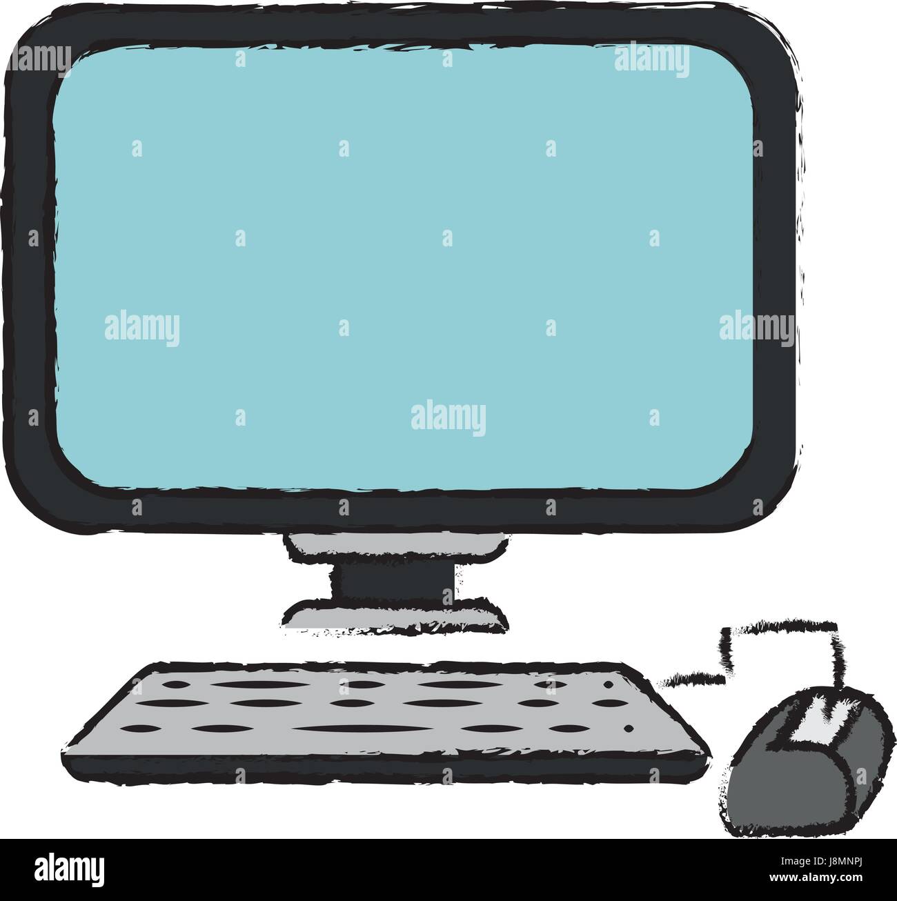 pc technology object Stock Vector Image & Art - Alamy