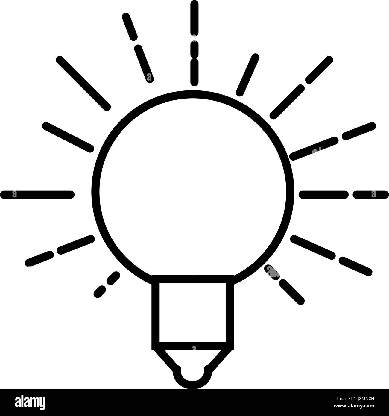 light bulb electric Stock Vector Image & Art - Alamy
