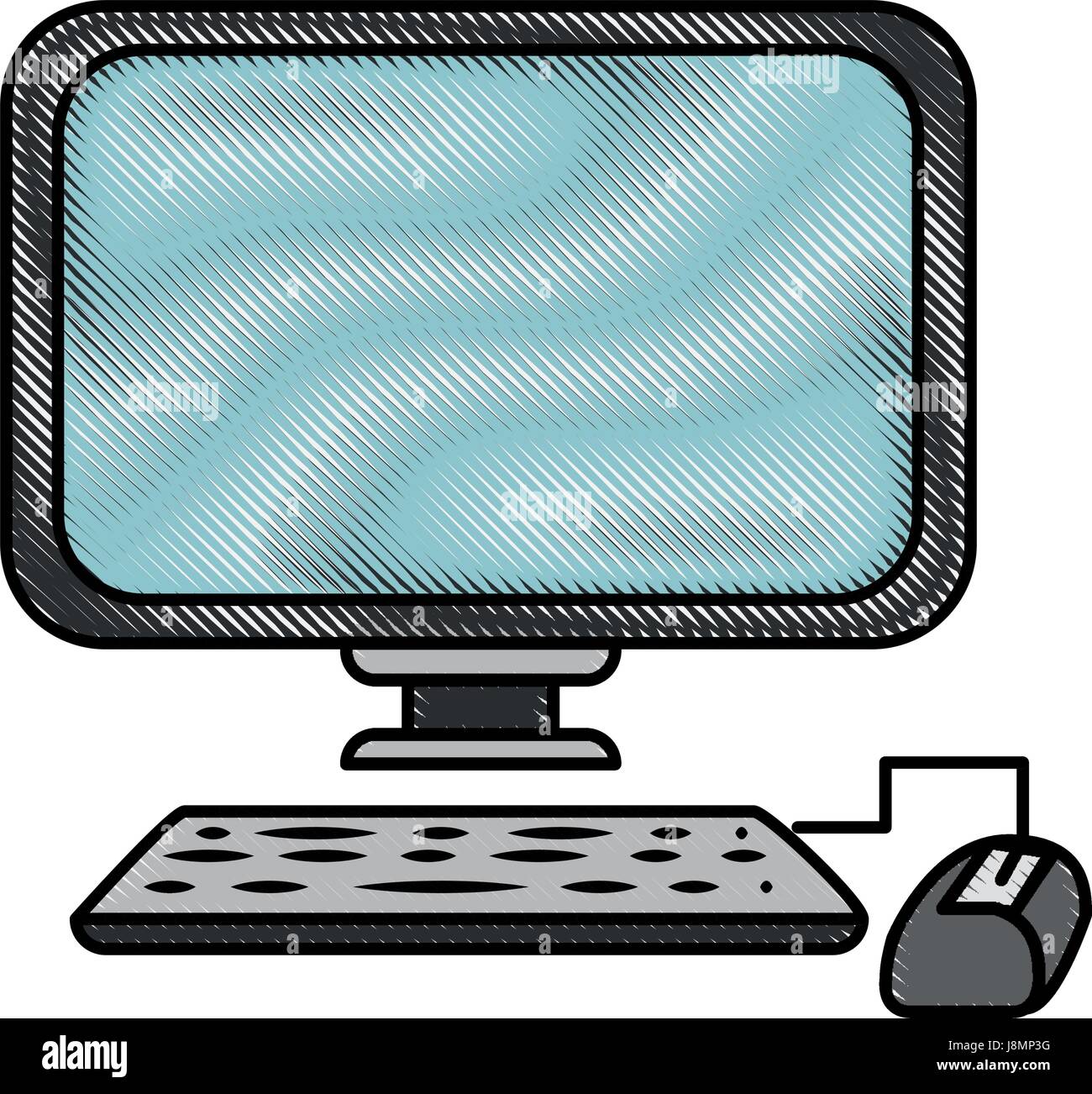Pc Technology Object Stock Vector Image And Art Alamy
