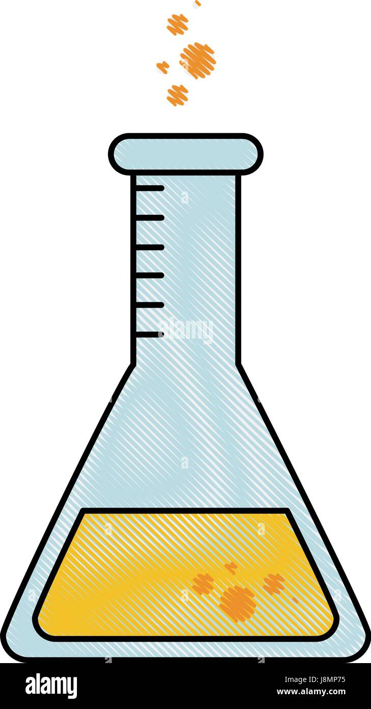 chemistry flask object Stock Vector Image & Art - Alamy